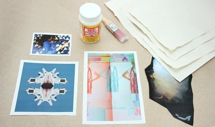 Image Transfer With Mod Podge · How To Use A Printing Techniques ...