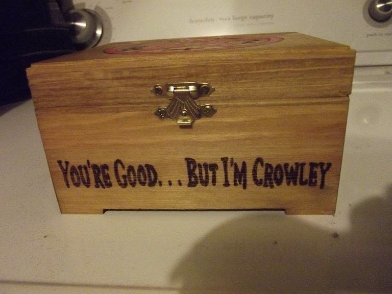 Wood Burnt Box · A Wood Burned Box · Home + DIY on Cut Out + Keep