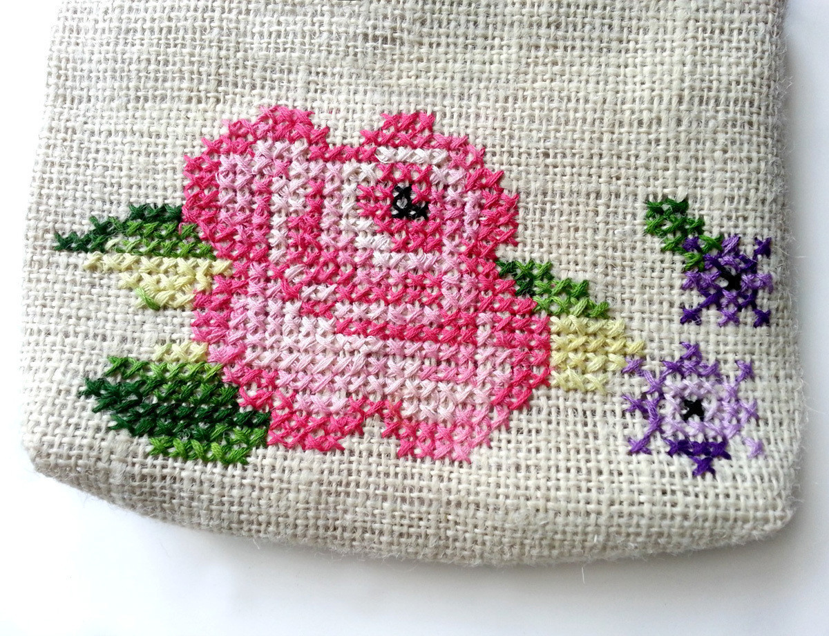 Cross Stitch Simple Flower Pattern How To Cross Stitch Art 