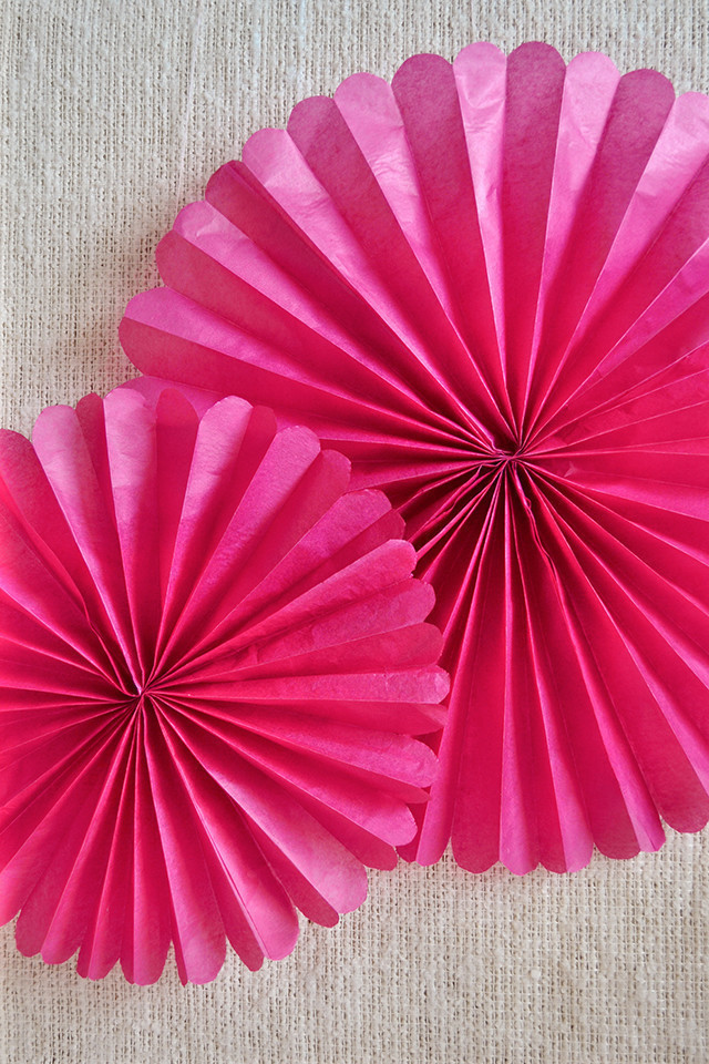 Tissue Paper Rosettes How To Make A Paper Model Home DIY On Cut 
