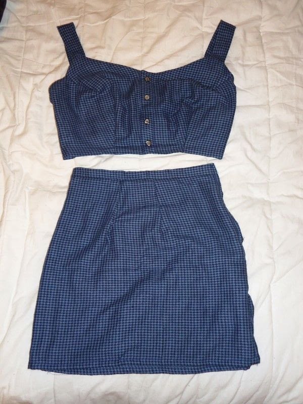 Two Piece Dress From Scratch · A Tank Dress · Sewing on Cut Out + Keep