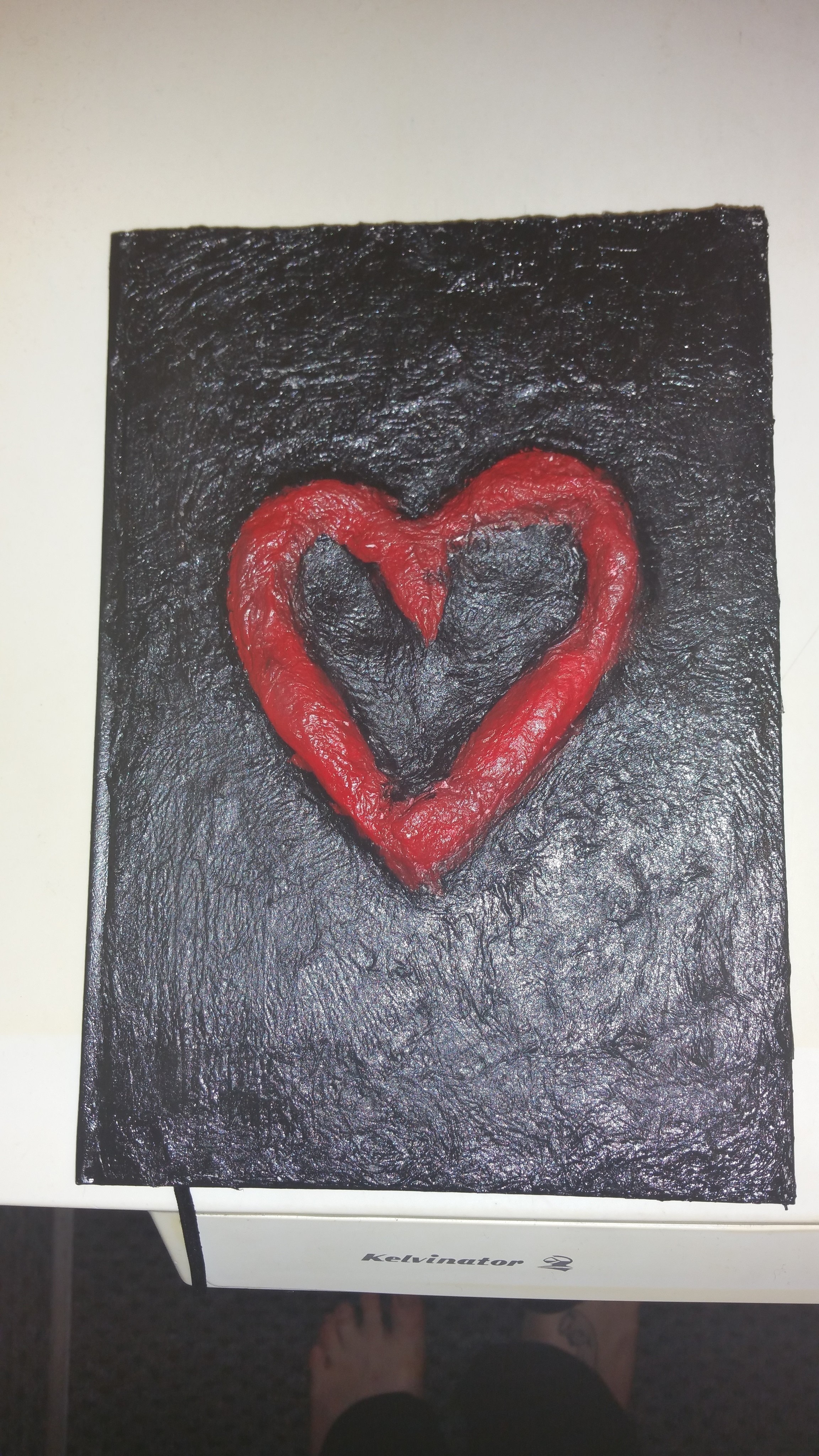 Paper Mache Diary Front A Paper Book Cover Papercraft On Cut Out Keep