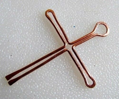 Wire Wrapped Cross Tutorial · How To Make A Cross · Jewelry on Cut Out ...