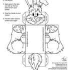 Colour, Cut And Glue Easter Basket! · A Piece Of Papercutting ...