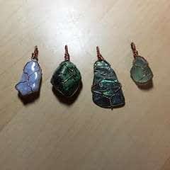 Wire Wrapped Marble · How To Make A Wire Wrapped Pendant · Wirework on ...