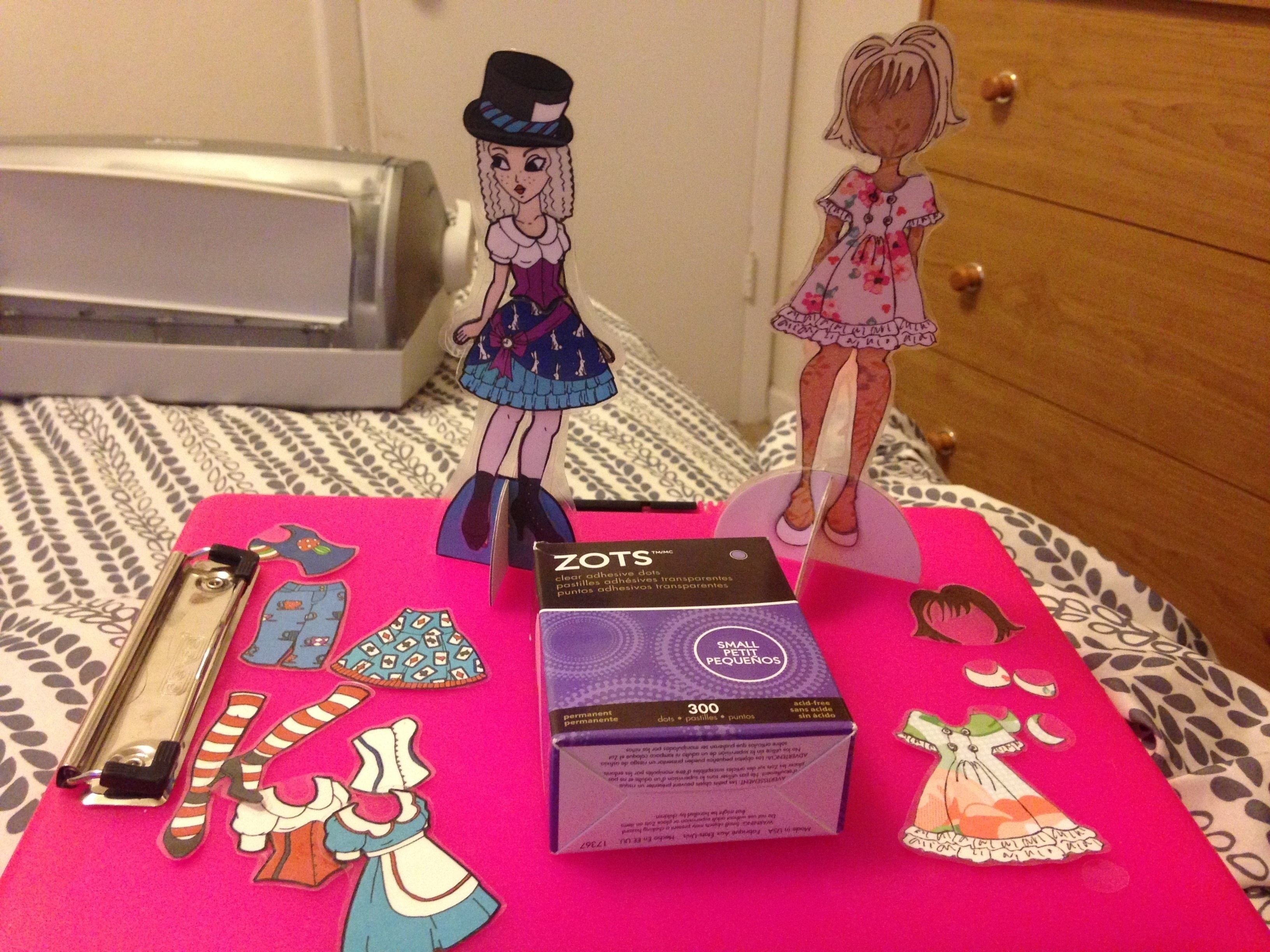 Durable Paper Doll Play Set How To Make A Toy Papercraft On Cut Out