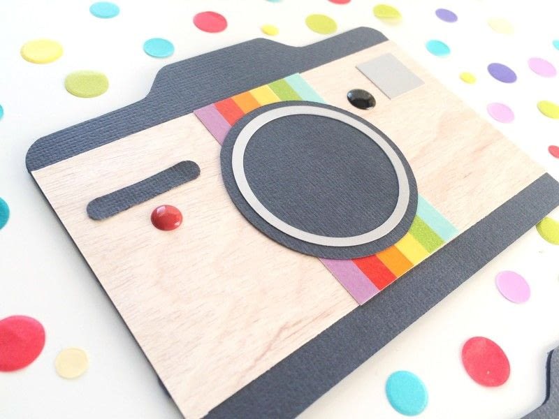 Camera Shaped Cards · How To Make A Shaped Card · Papercraft on Cut Out ...