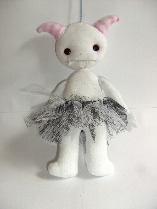 Monster Plushie Of Uber Cuteness · A Food Plushie · Sewing on Cut Out ...