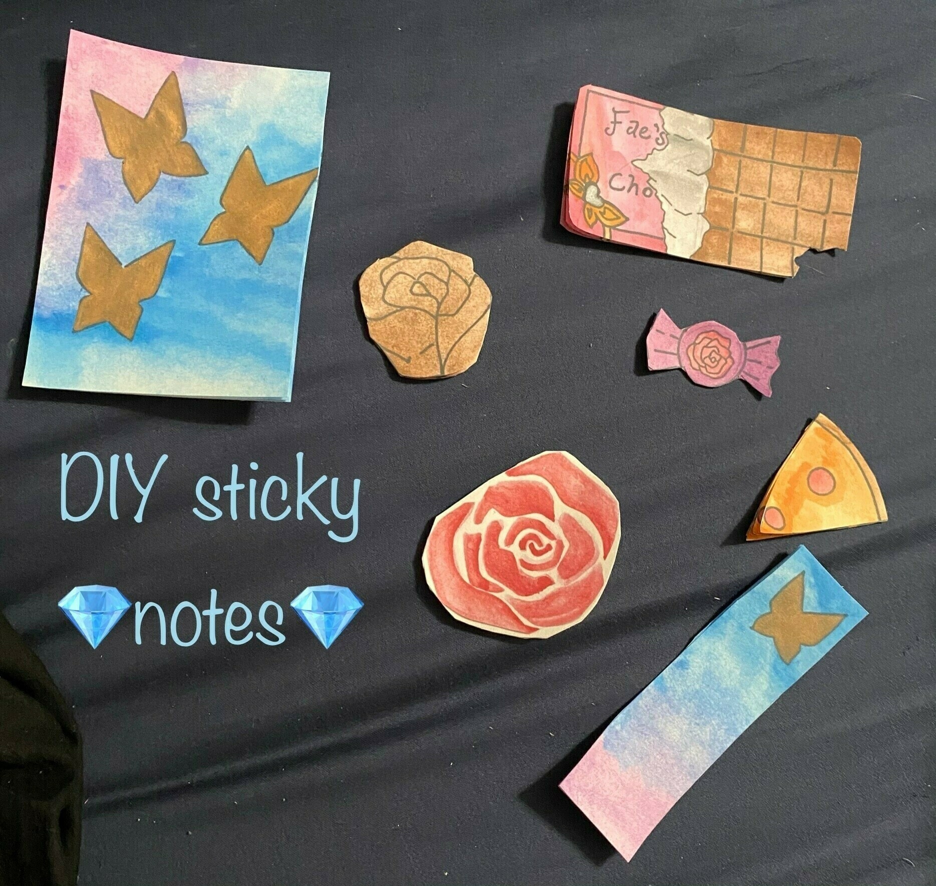 Diy Sticky Notes How To Make A Supplies Other On Cut Out Keep 