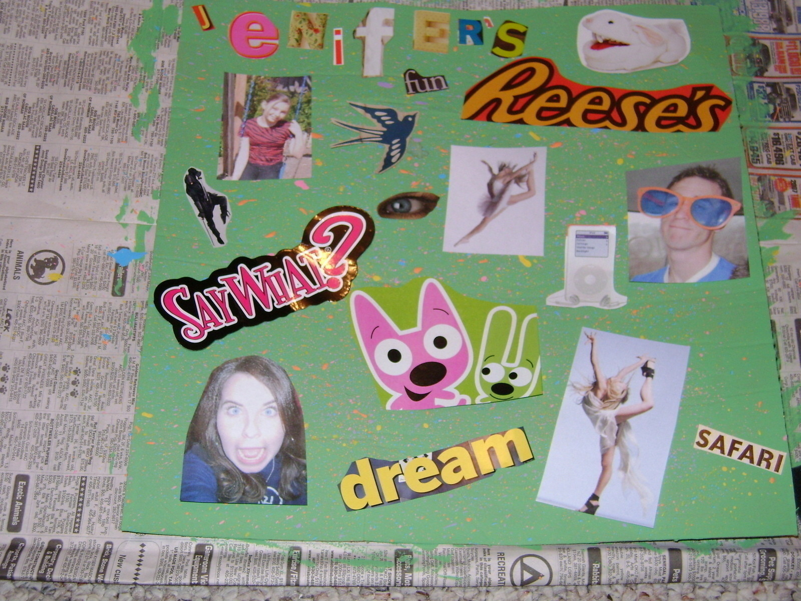 Poster Thingy How To Make A Poster Collage On Cut Out Keep How