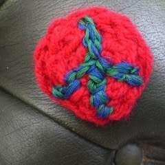 Crochet Doily Brooch · How To Stitch A Knit Or Crochet Brooch · Jewelry ...