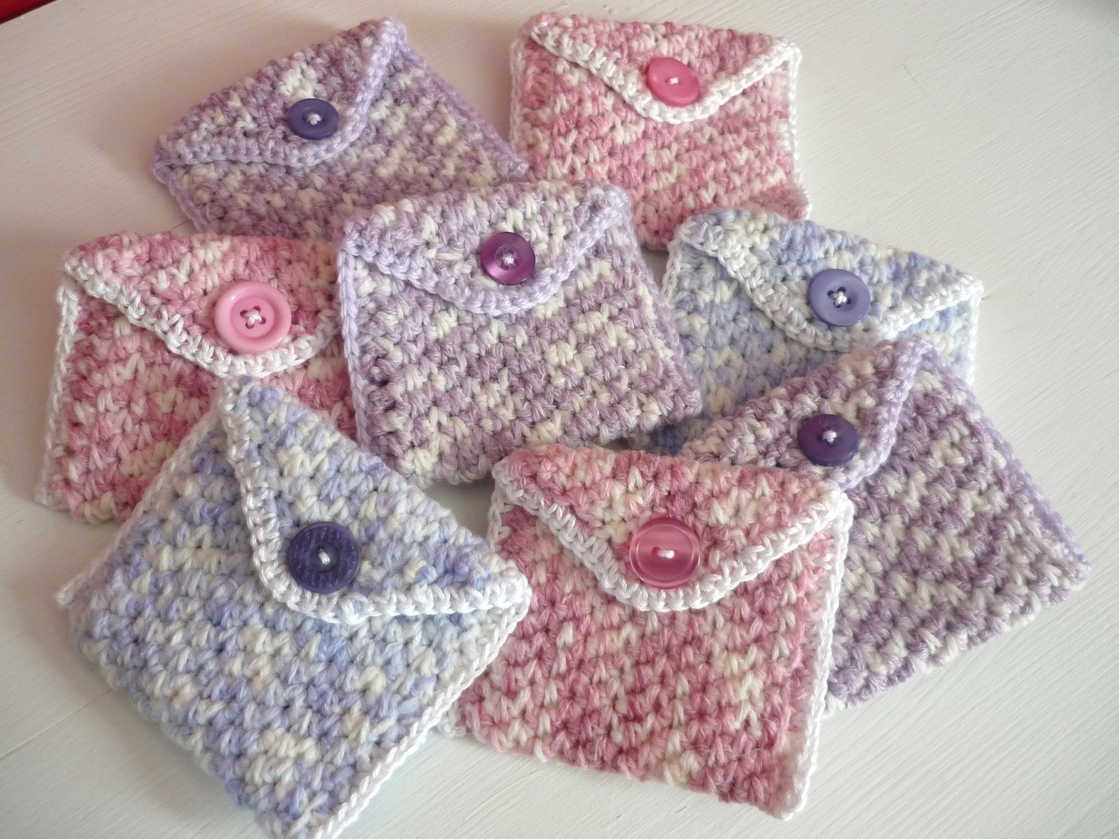 Easy Coin Purse How To Stitch A Knit Or Crochet Pouch Crochet On Cut Out Keep