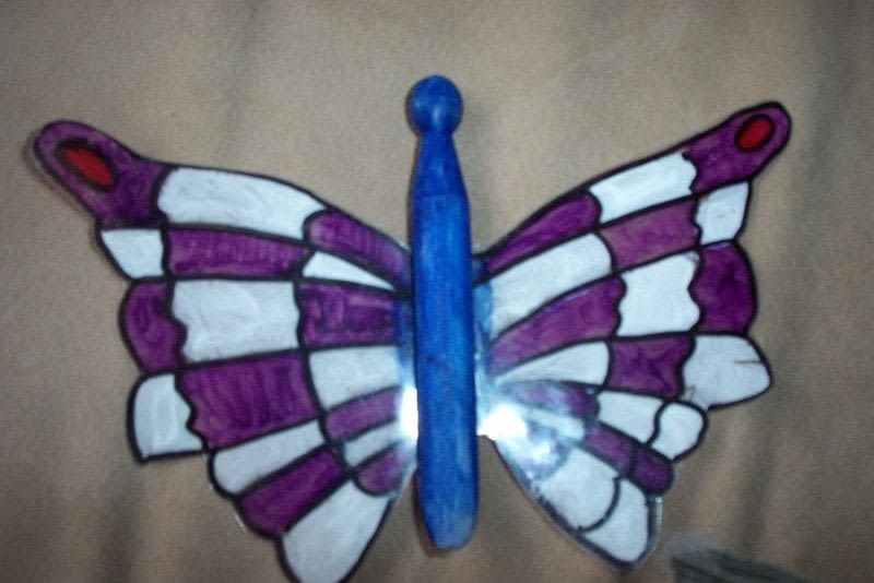 Cute Butterfly Paper Clip · How To Make A Paperclip · Papercraft on Cut ...