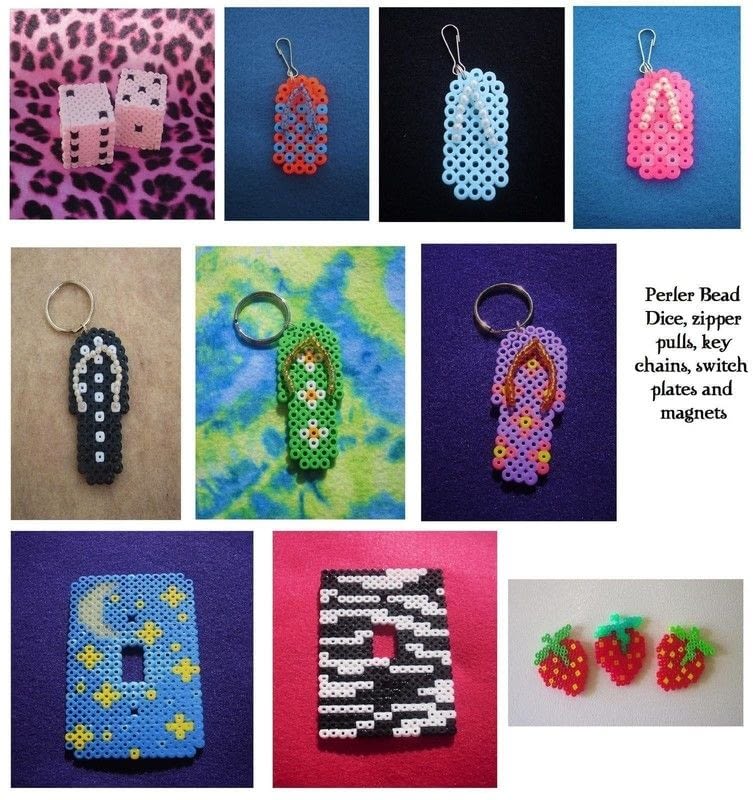 Perler Bead Stuff!! · A Pegboard Bead Charm · Pegboard on Cut Out + Keep