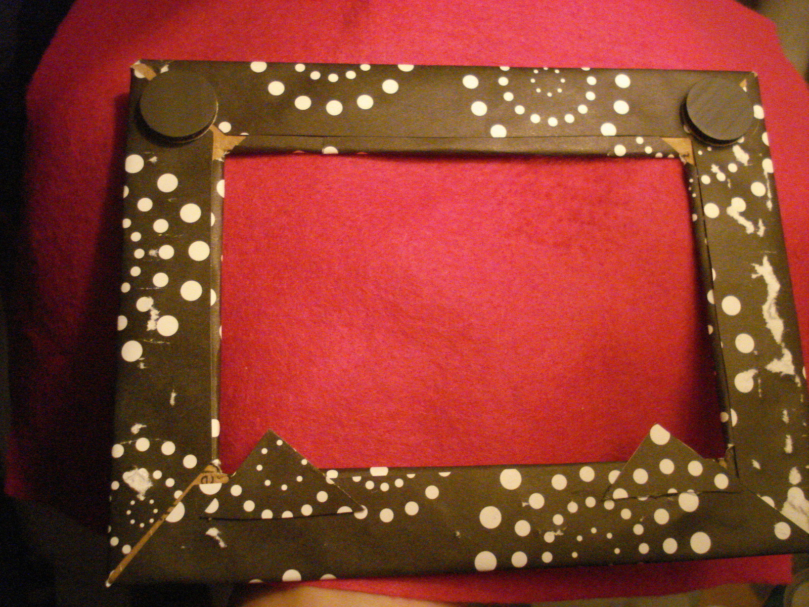 Photo Frames From Cardboard A Frame Photo Holder Version By Kira
