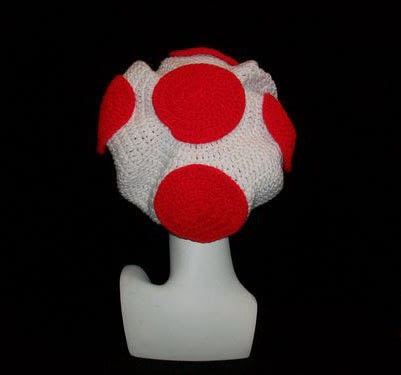 Mario Nintendo Crochet Toadstool Mushroom Hat · A Character Hat ...