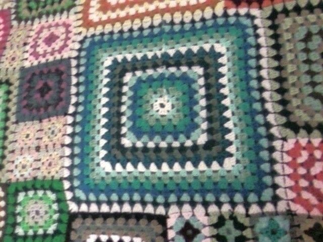 The Spanish Blanket · How To Stitch A Knit Patchwork Blanket · Crochet ...