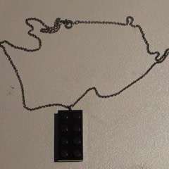 Lego Block Necklace · How To Make A Lego Necklace · Jewelry Making on ...