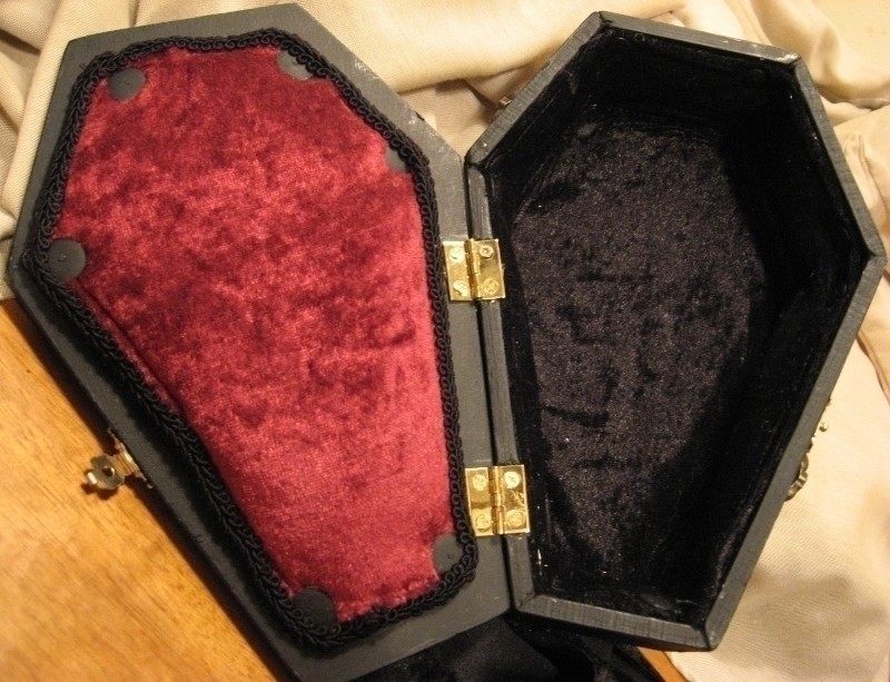 Little Coffin Box A Coffin Shaped Box Construction And Woodwork On 