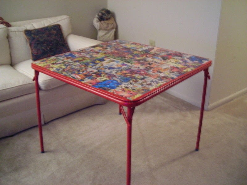 Comic Book Table · A Table · Decorating and Decoupage on Cut Out + Keep