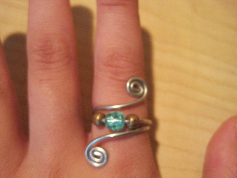 Earthy Metal Ring · A Wire Swirl Ring · Jewelry Making and Wirework on ...
