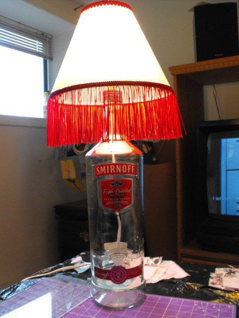 Alcohol Lamps · A Bottle Lamp · Version by The AfterCraft