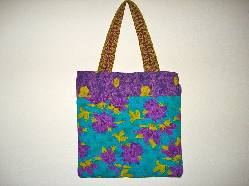 Flower Tote Bag! · How To Make A Tote Bag · Sewing on Cut Out + Keep ...