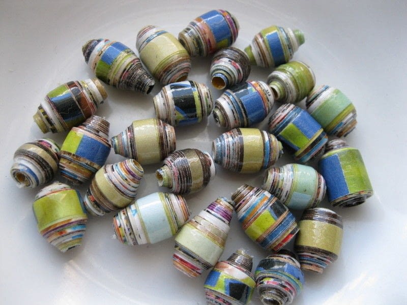 Magazine Paper Beads A Paper Bead Papercraft On Cut Out Keep 