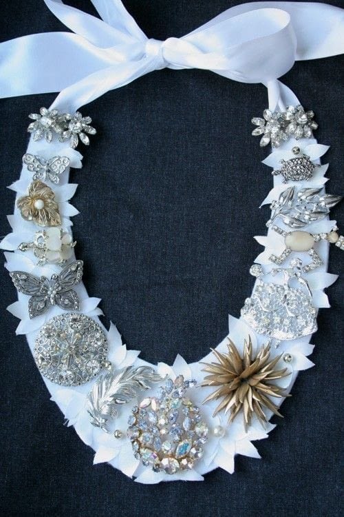 J. Crew Necklace · How To Make A Beaded Collar · Embellishing and ...