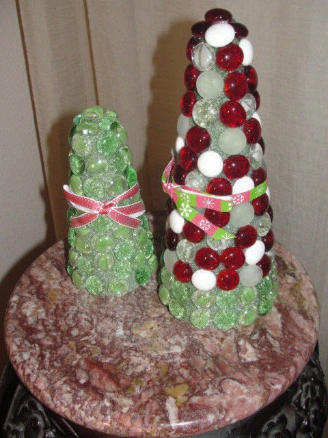 Christmas Marble Tree · How To Make A Christmas Tree · Decorating on ...