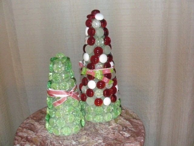 Christmas Marble Tree · How To Make A Christmas Tree · Decorating on ...