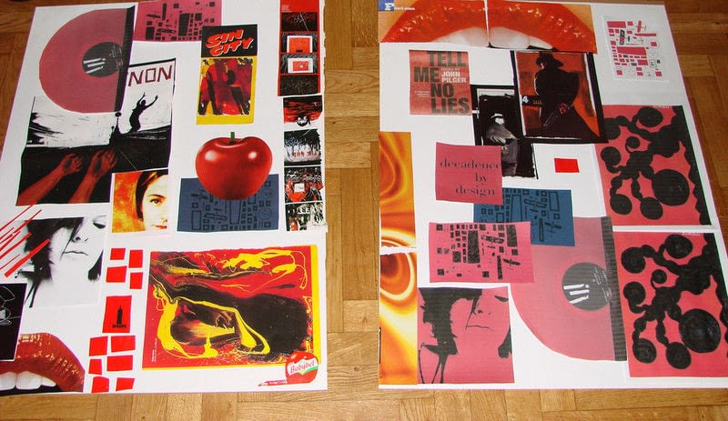 Collage (art Therapy Indeed!) · A Collages · Collage on Cut Out + Keep