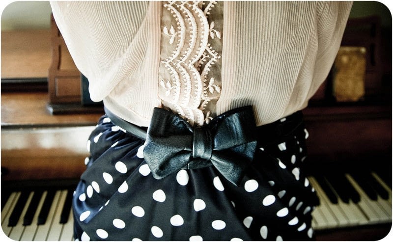 Leather Bow Belt · How To Make A Bow Belt · Sewing on Cut Out + Keep ...