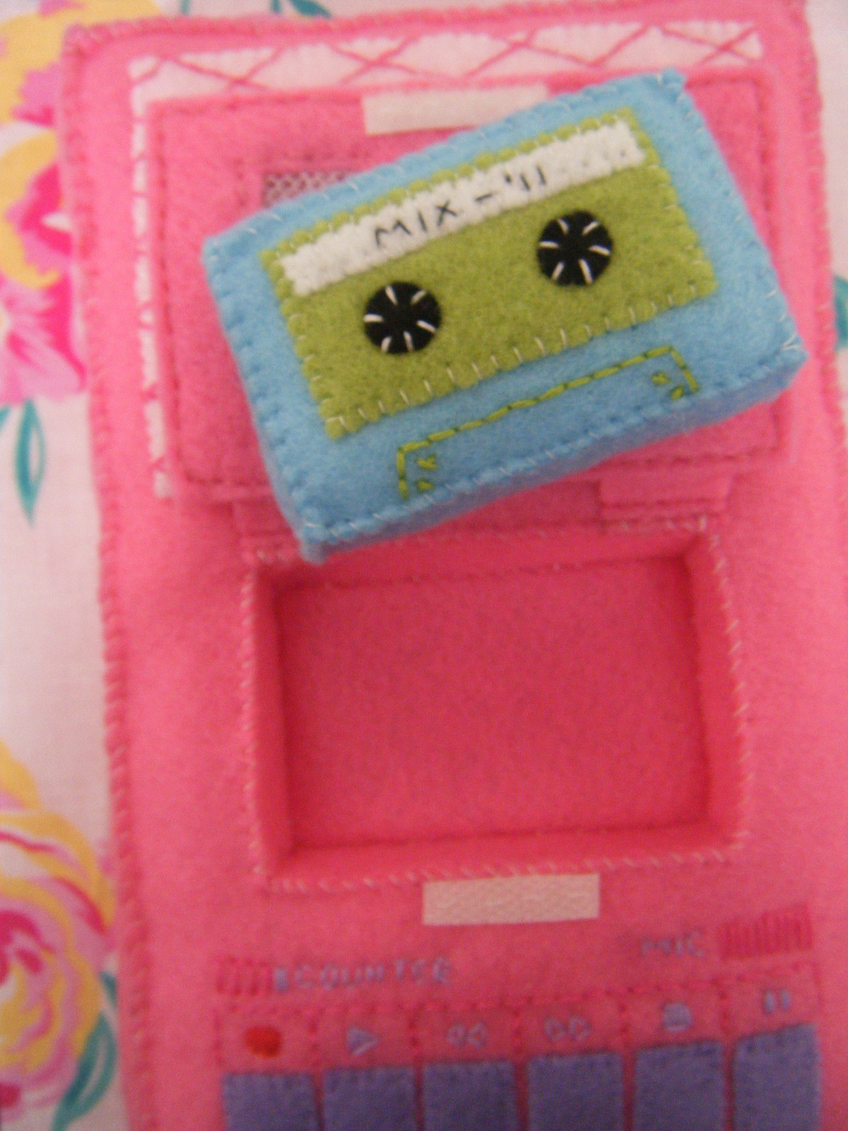 Plush Tape Recorder · A Gadget Plushie · Construction, Sewing, and ...