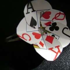 Playing Card Flowers! · How To Make A Bouquet · Papercraft on Cut Out ...