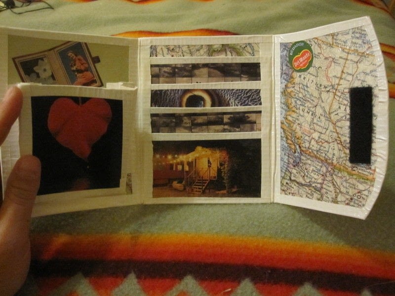 Collage Wallet · How To Make A Paper Clutch · Embellishing, Cardmaking ...