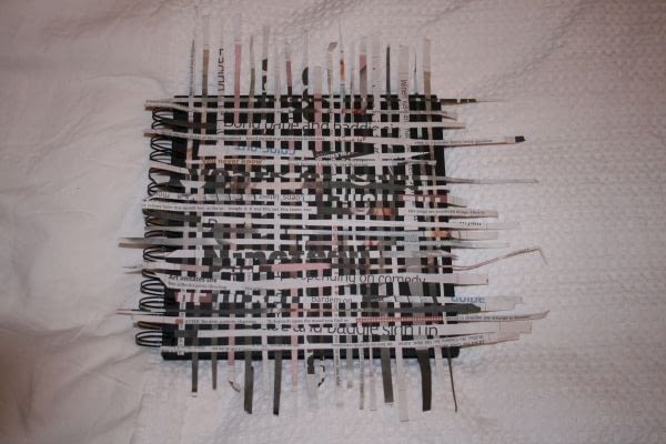 Cute Journal Cover · How To Decorate An Altered Journal · Weaving on ...