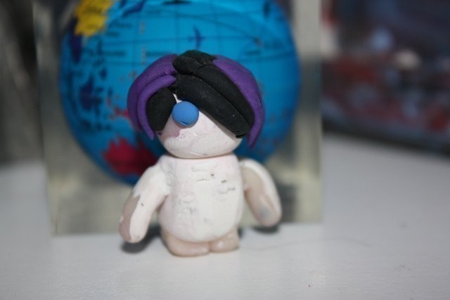 Fimo Buddies · A Clay Character · Molding on Cut Out + Keep · Creation by