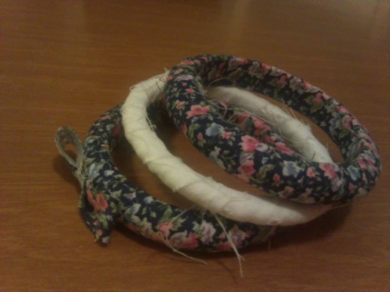 Fabric Wrapped Bracelets · A Wrapped Bangle · Decorating and No-Sew on ...