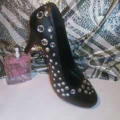 Diy Rope Heels · How To Make A Pair Of Embellished Shoes · Embellishing ...