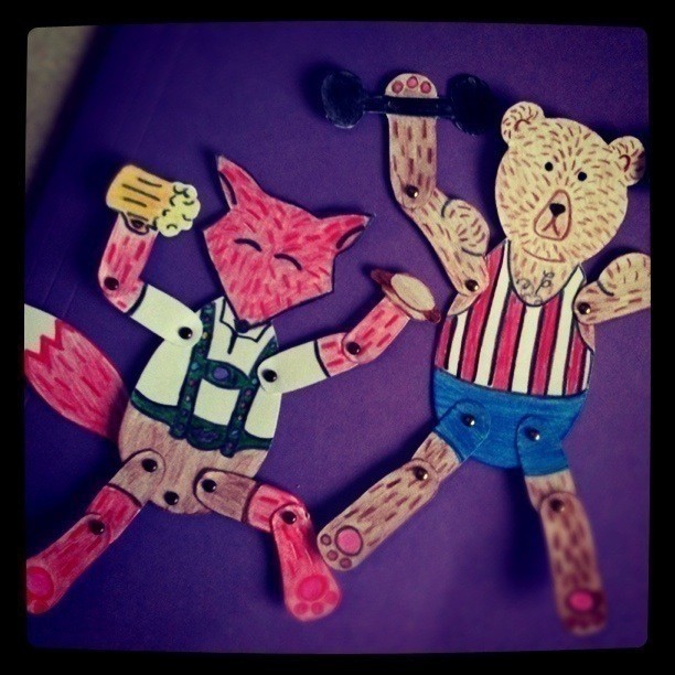 Movable Paper Doll Template
