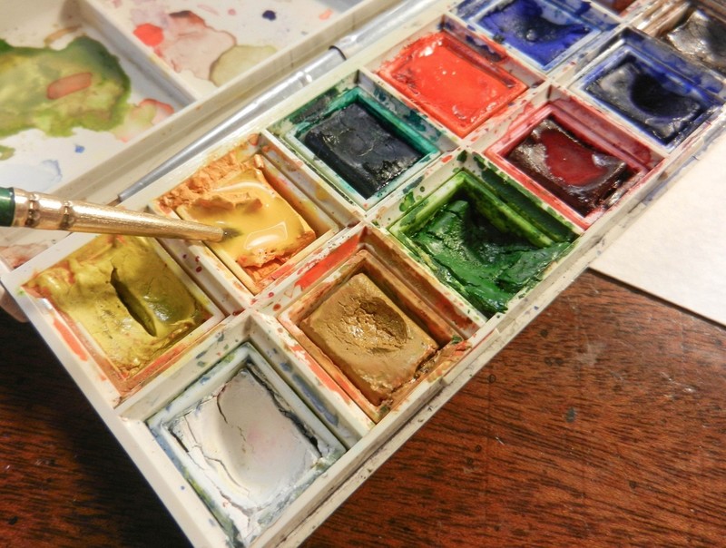 Watercolor Calligraphy · How To Make A Drawing · Art on Cut Out + Keep