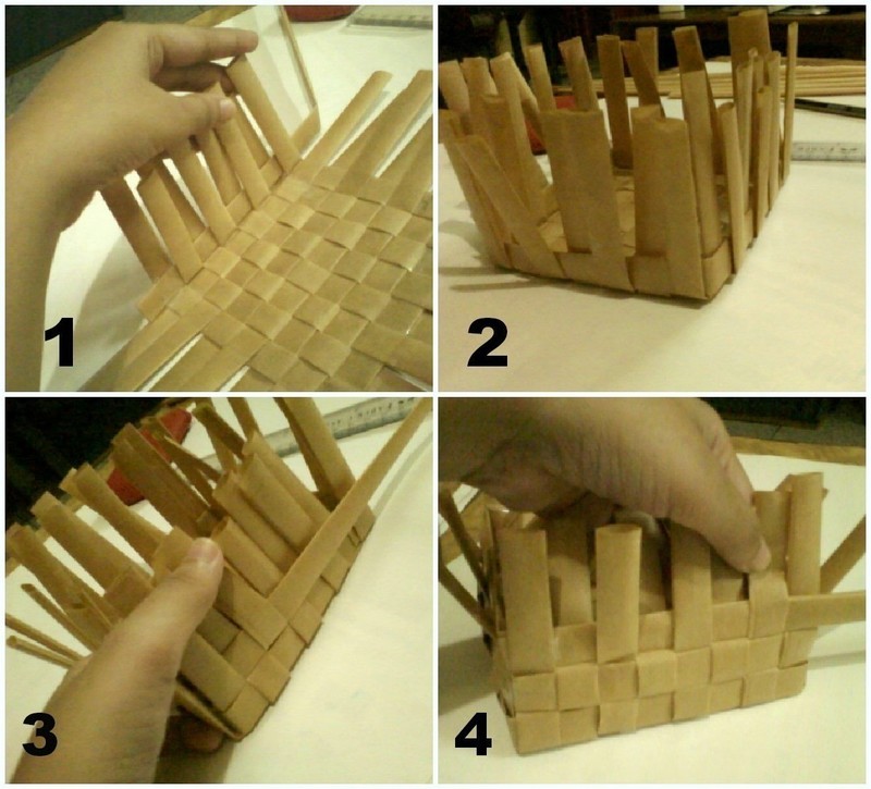 DIY Paper Baskets How To Make A Paper Bowl Papercraft On Cut Out Keep