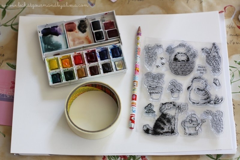 Watercolor Tag · How To Make A Gift Tag · Art on Cut Out + Keep