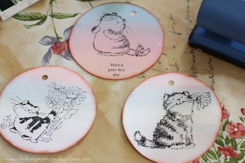 Watercolor Tag · How To Make A Gift Tag · Art on Cut Out + Keep