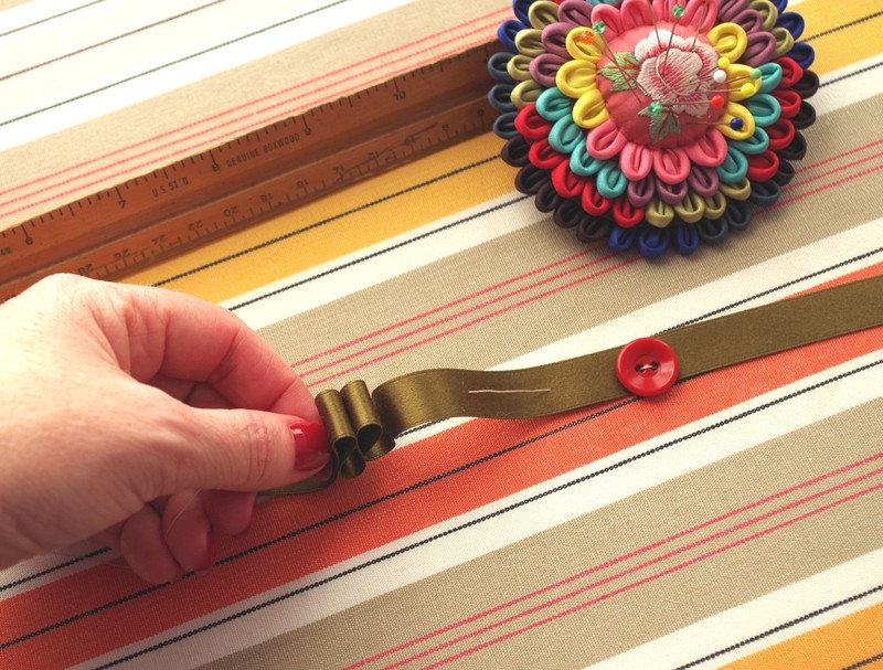Ribbon Wristie How To Make A Ribbon Bracelet Sewing On Cut Out Keep