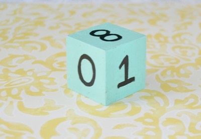 Diy Cubes Calender · How To Make A Calendar · Home + DIY on Cut Out + Keep