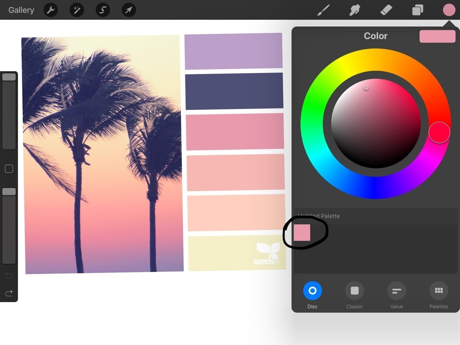 Color Picker Tool Procreate You Can Make Great Prints Using These