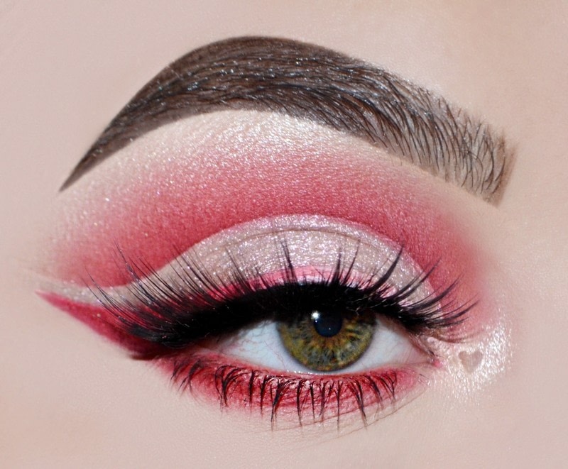 Red Cut Crease Tutorial How To Create A Cut Crease Eye Makeup Look 