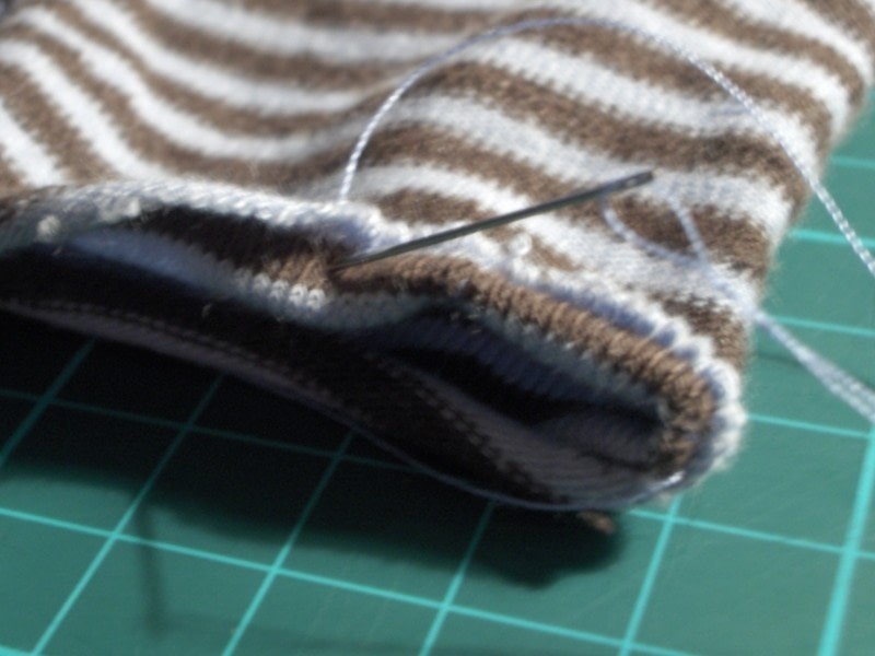 Sock Gloves How To Make A Pair Of Sock Gloves Sewing On Cut Out Keep